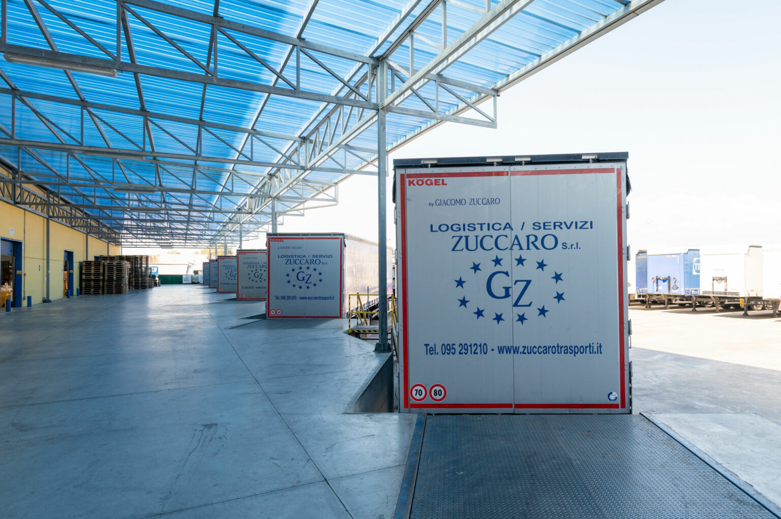 LOGISTICA - ZUCCARO TRASPORTI – CATANIA & RAVENNA